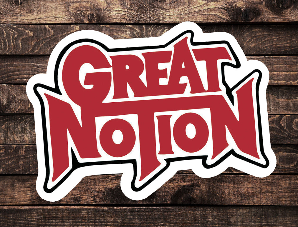 80's Logo Sticker | Great Notion
